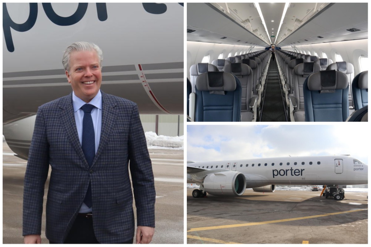 PAXTravelJobs - Inside Porter's new Embraer E195-E2 & mission to remove ...